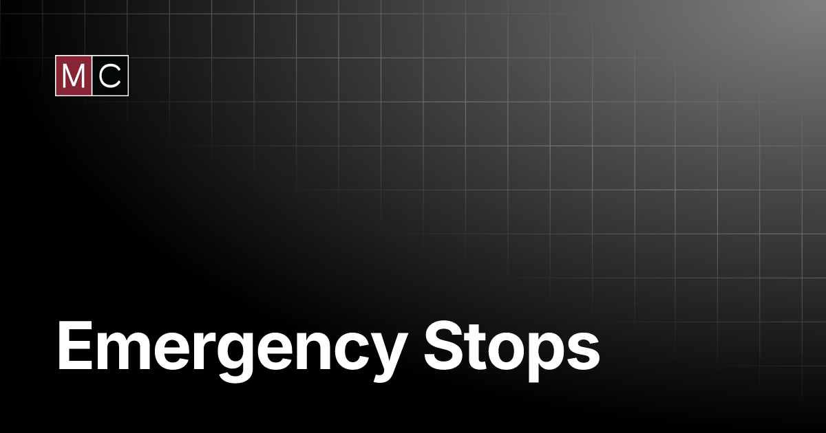 Emergency Stops | Mathews Company