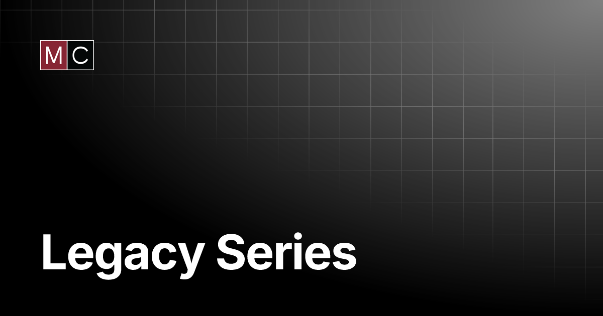 Legacy Series | Mathews Company